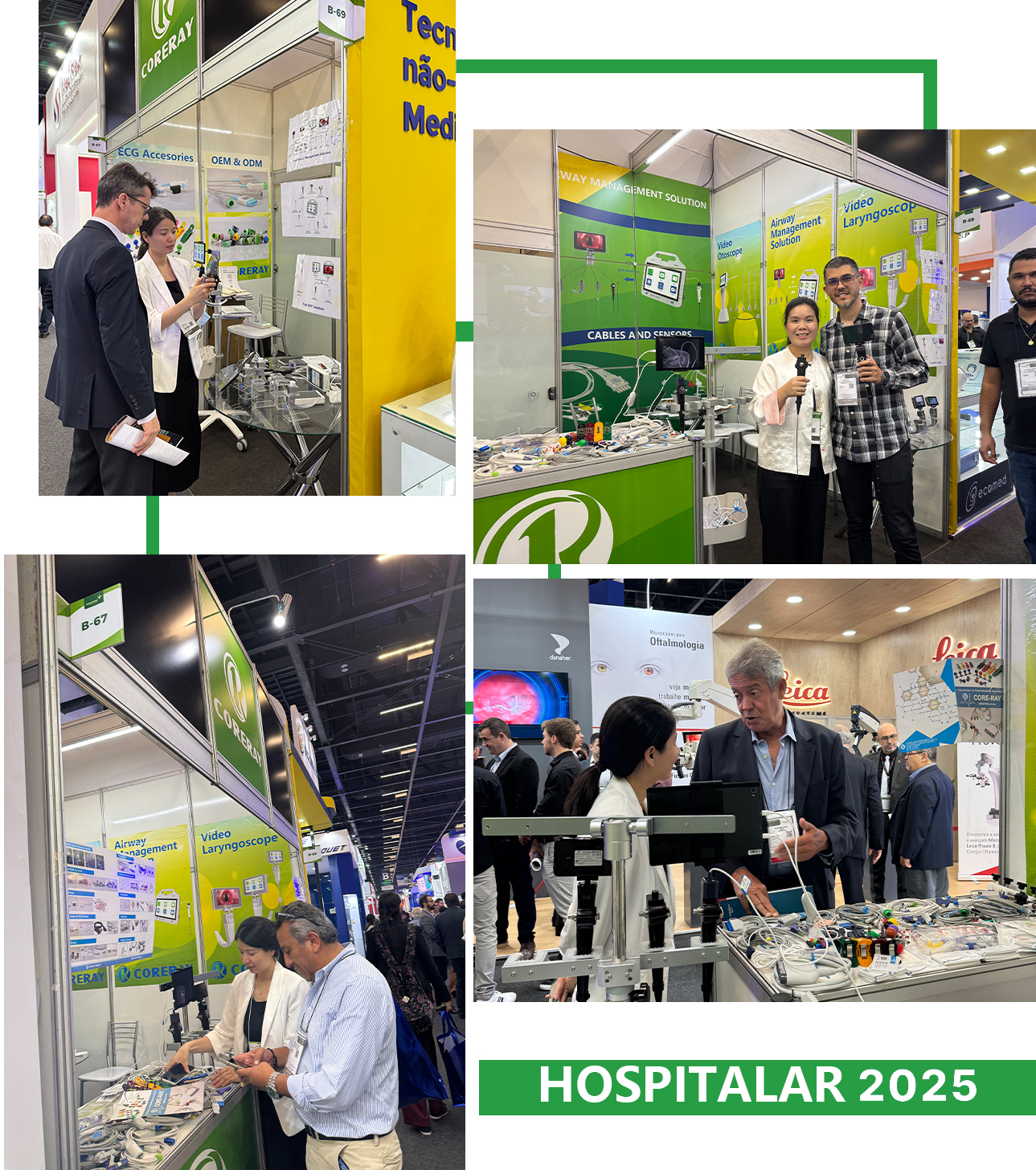 Coreray Medical Shines at HOSPITALAR Brazil 2025 with Full Range of Monitoring and Endoscopy ...